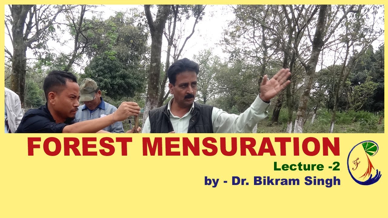 Lecture 2 Forest Mensuration / Biometry by Dr Bikram Singh - YouTube