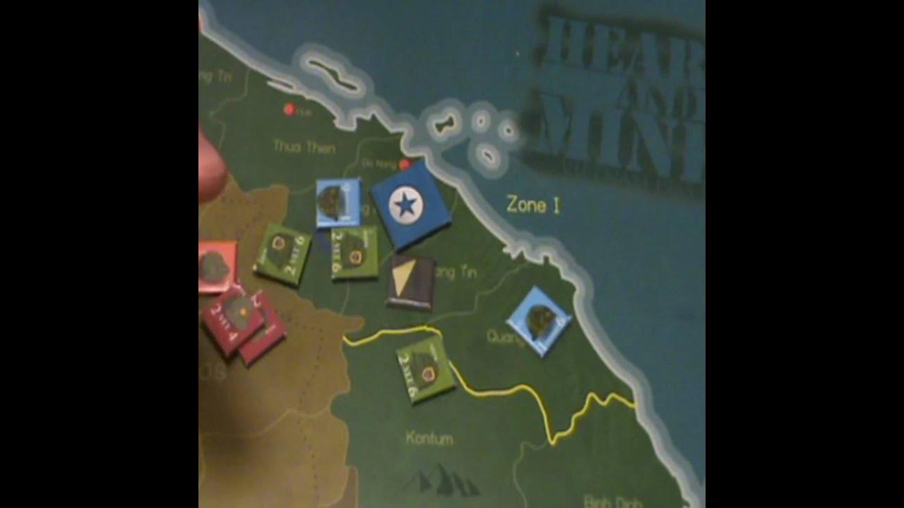 Hearts and Minds : Vietnam Board Game Review Part 2 - YouTube