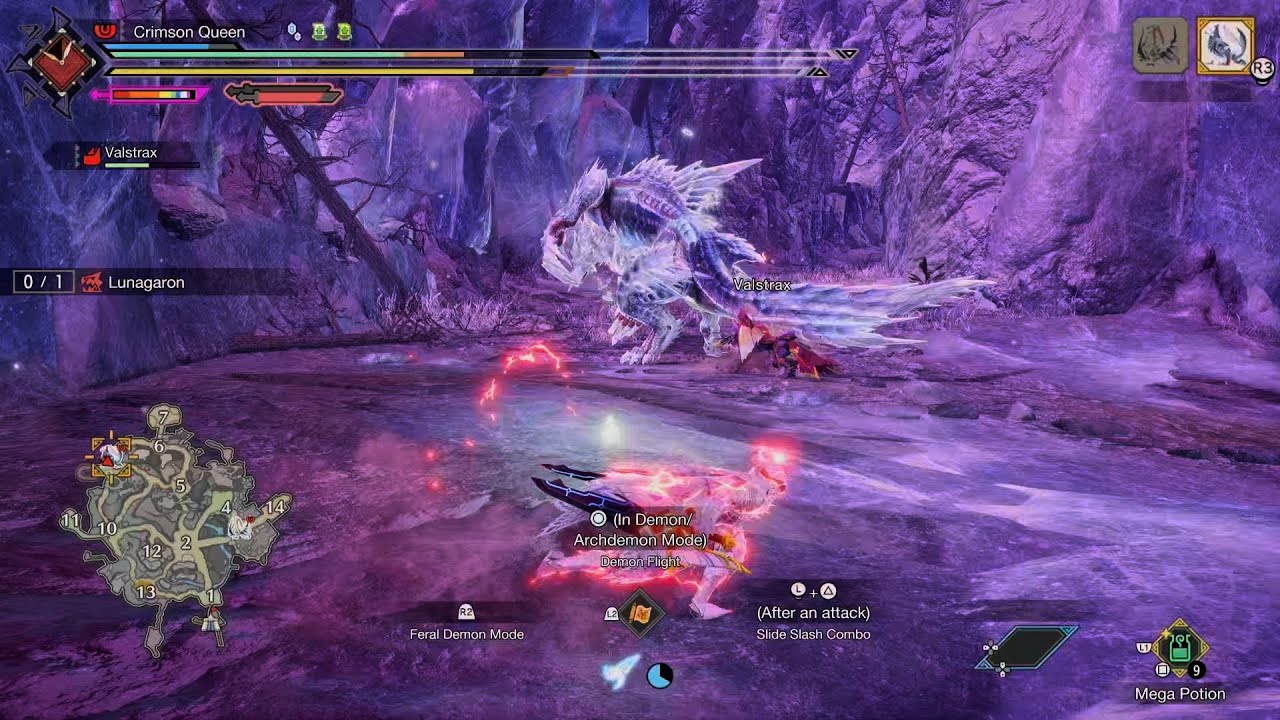 Monster Hunter Rise LunaGaron The ice Wolf - YouTube