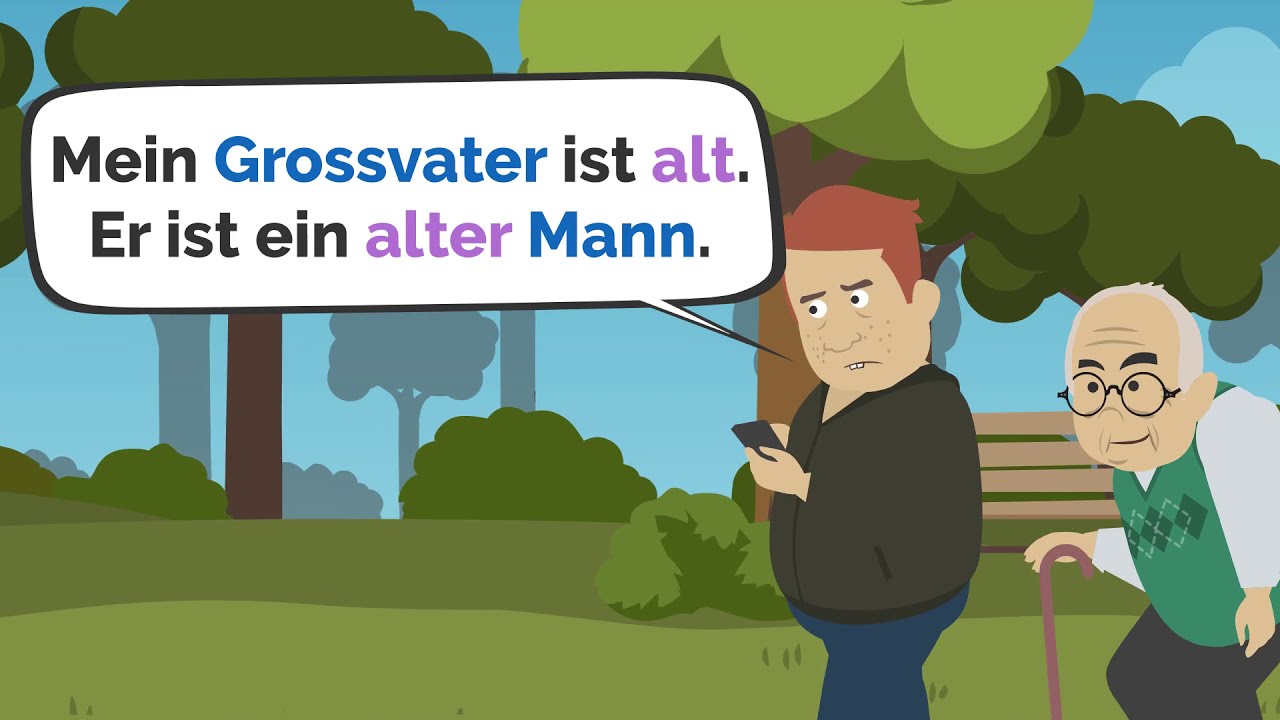 Deutsch lernen | die 20 wichtigsten Adjektive mit Beispielsätzen und ...