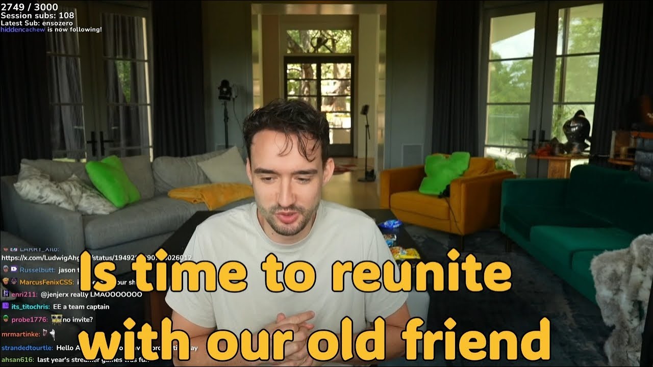 Arther talks about reaching out to Fuslie and Ludwig streamer games ...