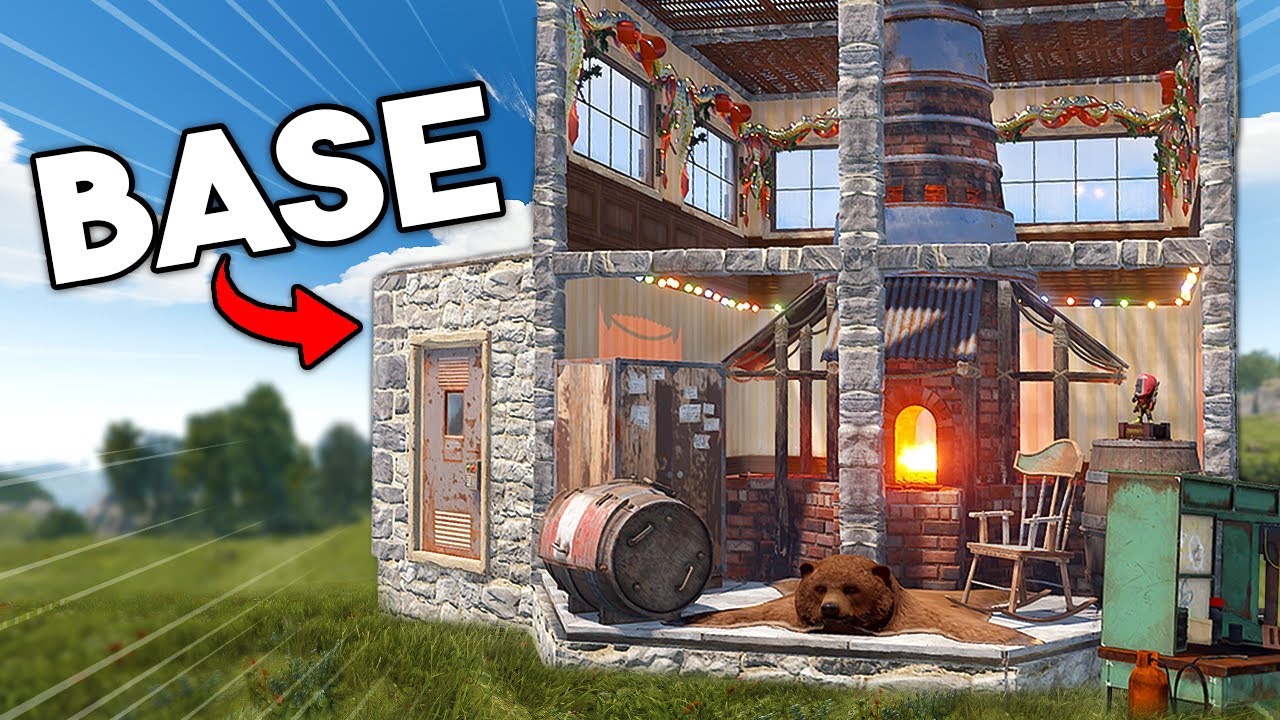 I Built a Cozy Furnace Base - Rust - YouTube
