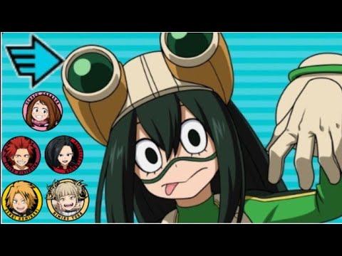 MHUR: Tsuyu Asui all unique voice lines - YouTube