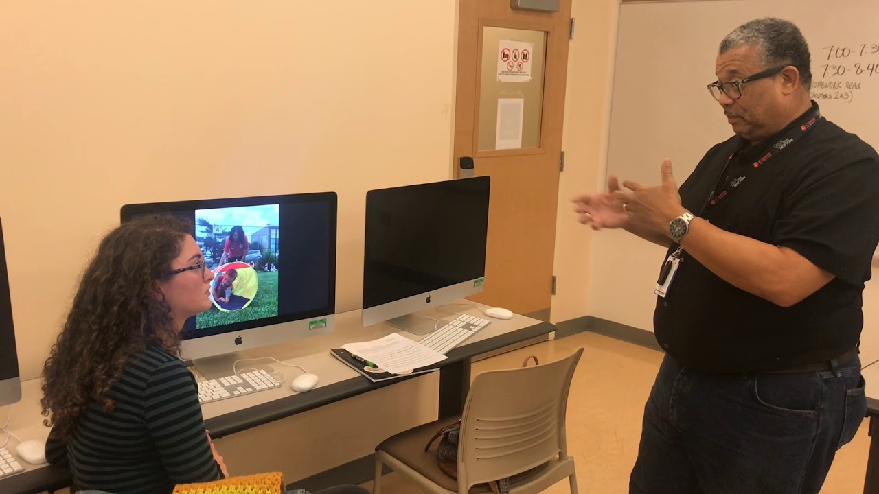 David Trotman-Wilkins of Newsday visits class - YouTube