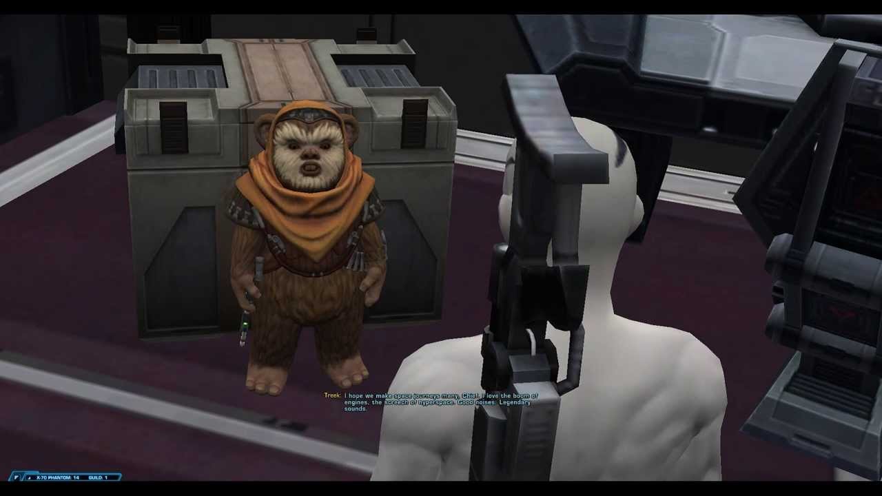 SWTOR: New Ewok Companion - Treek - YouTube