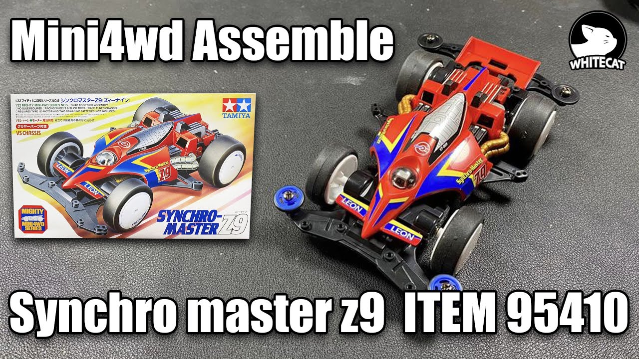 Mini4wd Assemble Synchro master z9 ITEM 95410 - YouTube