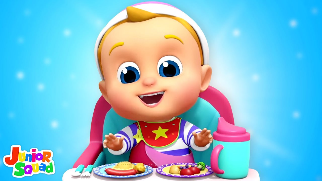 Chew Your Food Song, Healthy Eating Habits and Cartoon Videos for Kids ...
