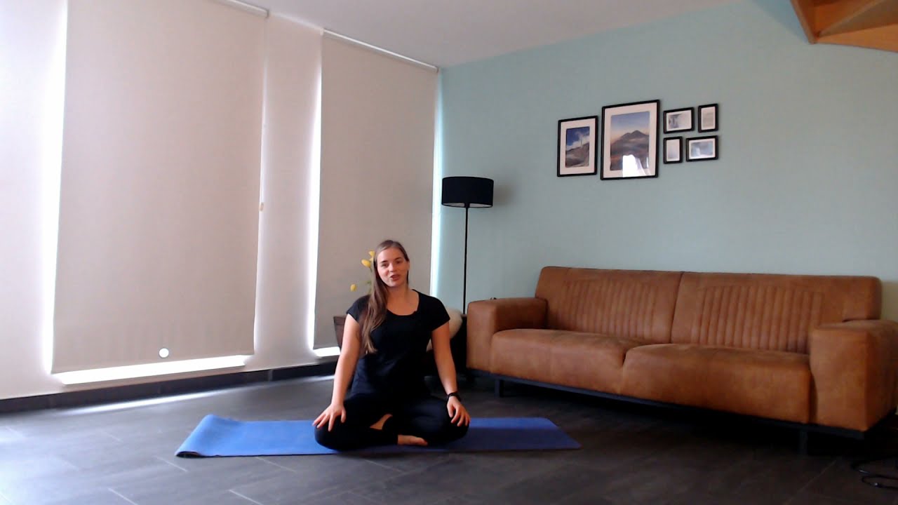 27 min| Yin yoga - lever en galblaas meridiaan | Yoga met Leila - YouTube