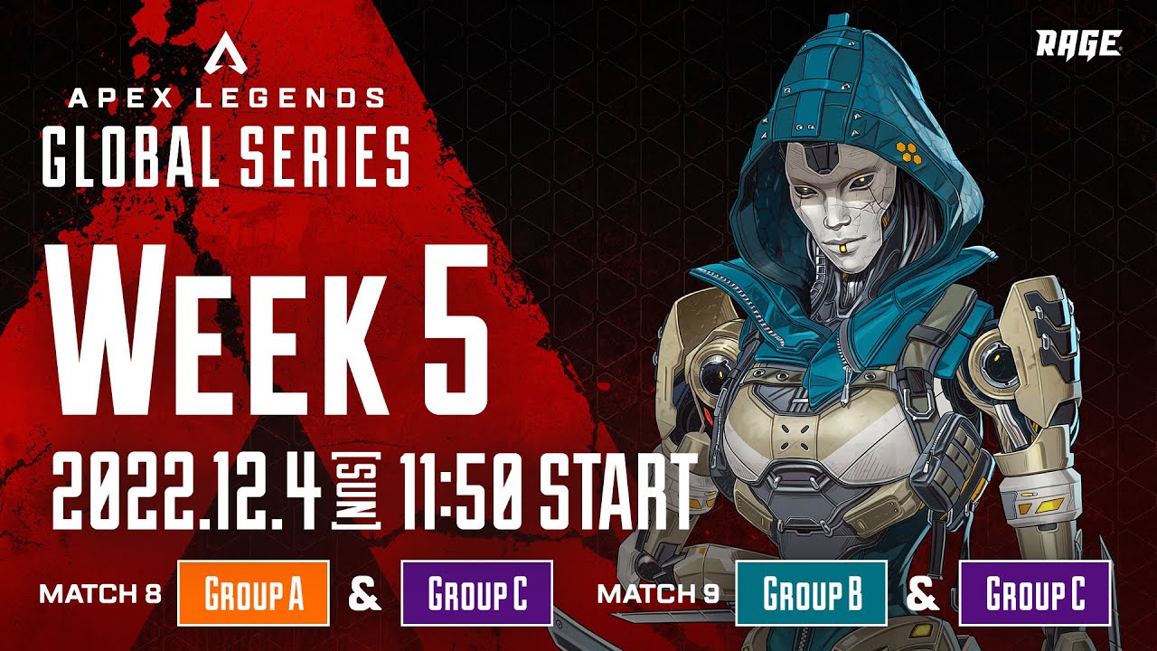 Apex Legends Global Series Year 3：APAC North【Pro League Split 1 Week 5 ...