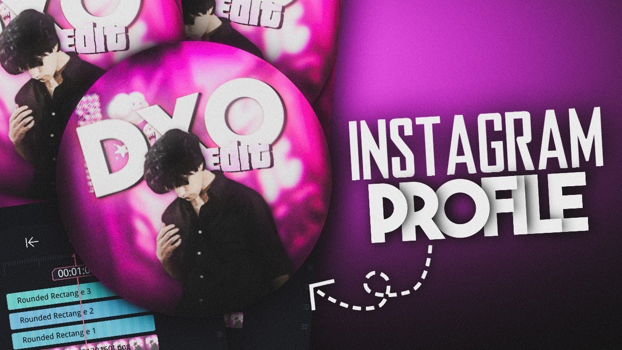 Instagram Profile Pfp in Alight Motion |EFX PFP XML | Pfp Text Xml File ...