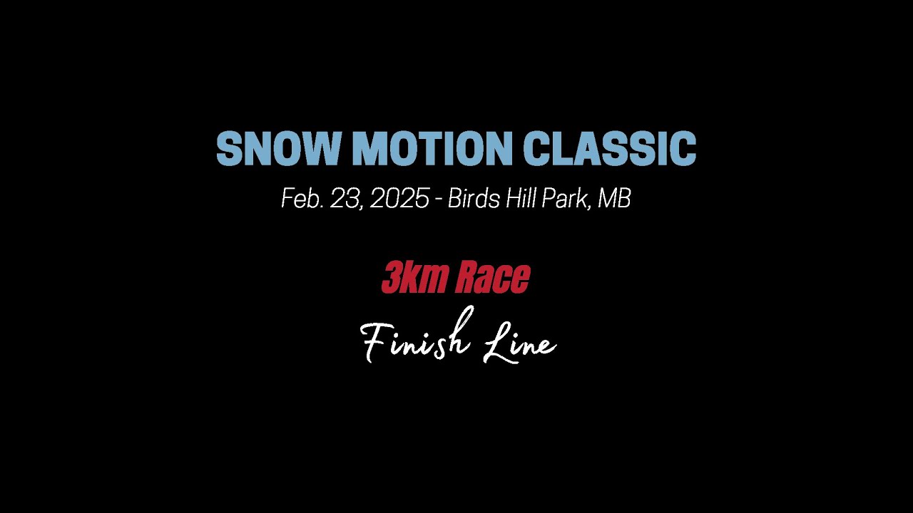 Snow Motion Classic - Feb. 23, 2025_3km Finish Line-1080 - YouTube