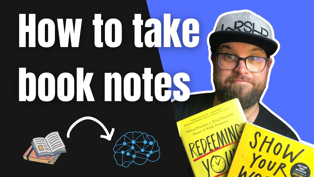 How to capture book notes from a physical book into your second brain ...