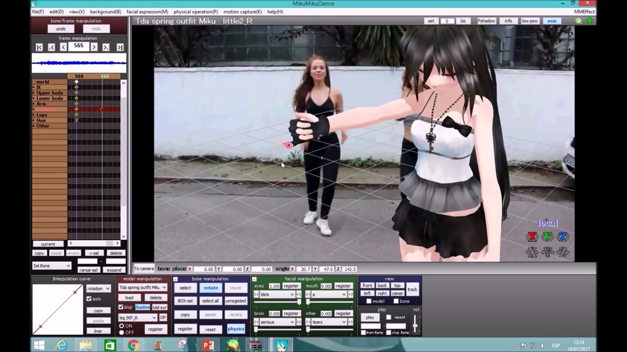 (MMD)-Making Juju on that beat motion-Ainat Miku - YouTube