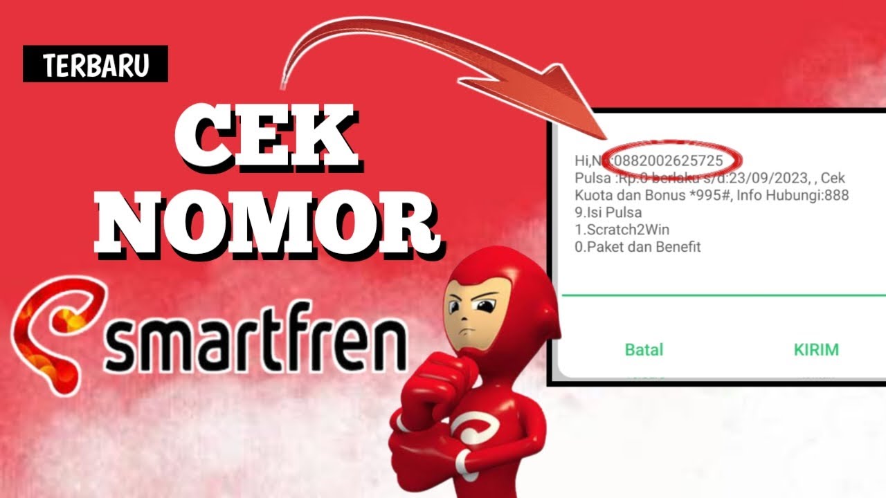 Cara Cek Nomor SMARTFREN || Cara Melihat Nomor SMARTFREN - YouTube
