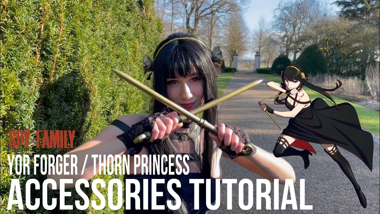 [Spy x Family] : Yor Forger/Thorn Princess Accessories Tutorial - YouTube