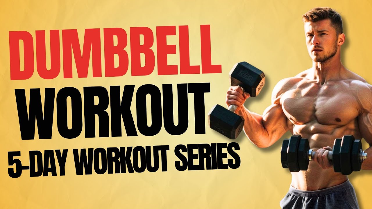 Intense Dumbbell Workout (5 Day Dumbbell Workout Plan) | Interactive ...
