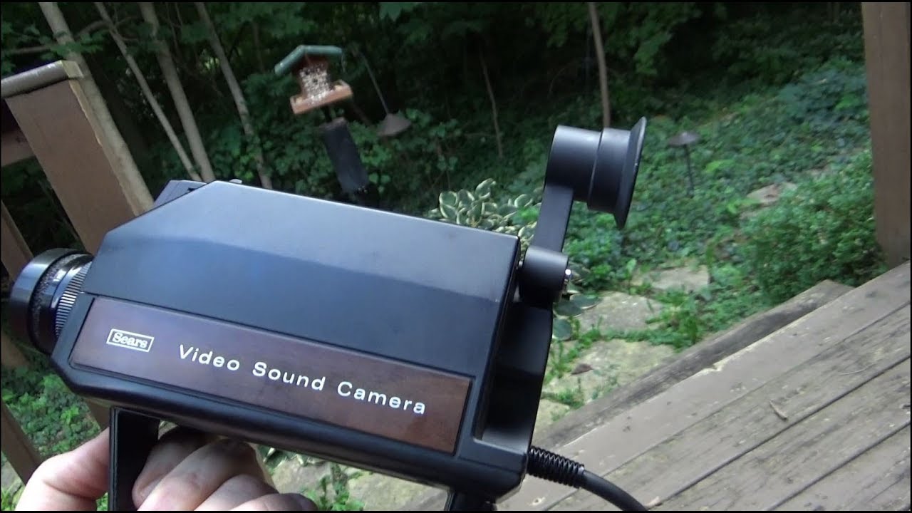 1980 Sears Video Sound Camera - YouTube