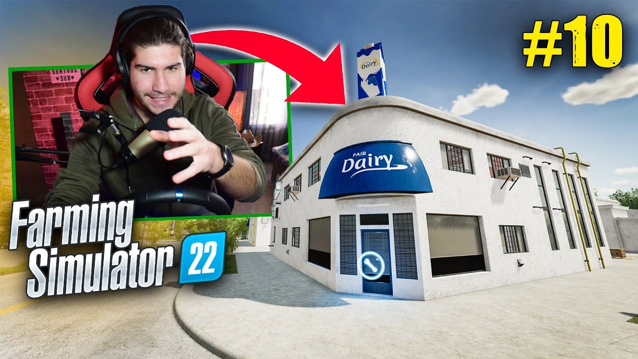 Αγοράσαμε το γαλακτοκομείο! | Farming Simulator 22 Greek - YouTube