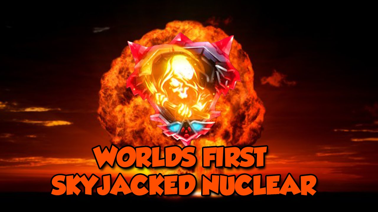 Black Ops 3 - Worlds First Nuclear On Skyjacked - New DLC Map - YouTube