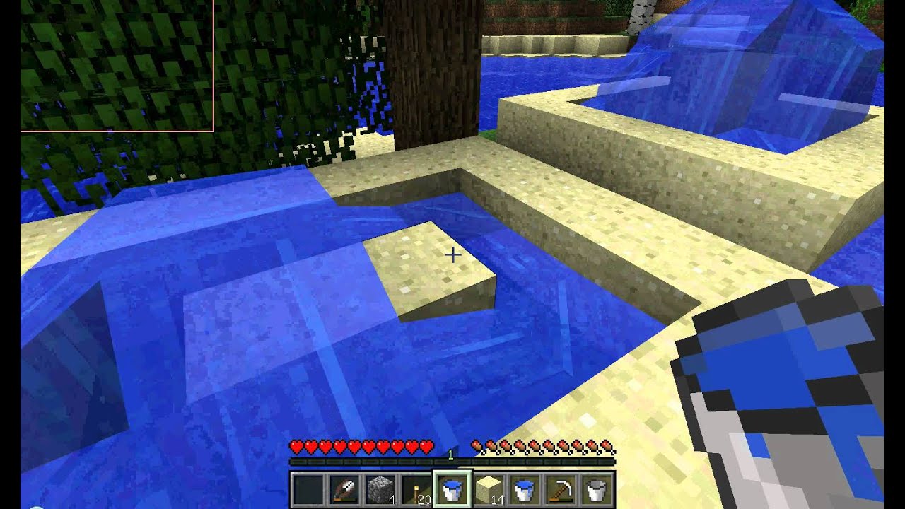 minecraft-jak zrobić fontane - YouTube