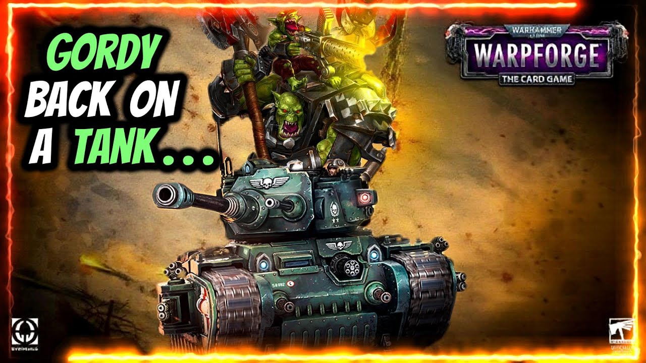 Ork: Warboss Gordrang Deck Warhammer 40,000 Warpforge - YouTube