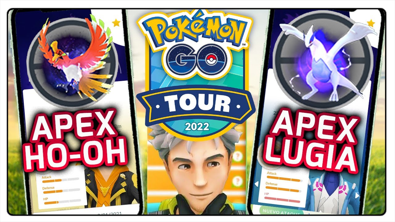 APEX SHADOW HO OH I APEX SHADOW LUGIA W POKEMON GO NA JOHTO TOUR 2022 ...