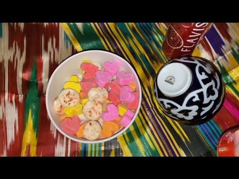 COCO COLA🥤🥤 + АСМР АССОРТИ КУРУТ #asmr #qurt #asmrsounds ##асмр 