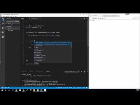 Node.js Eğitim Serisi  02 - İlk Uygulama
