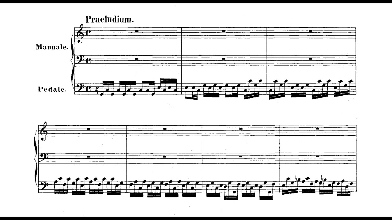 J. S. Bach: Präludium und Fuge C-Dur BWV 531 - YouTube