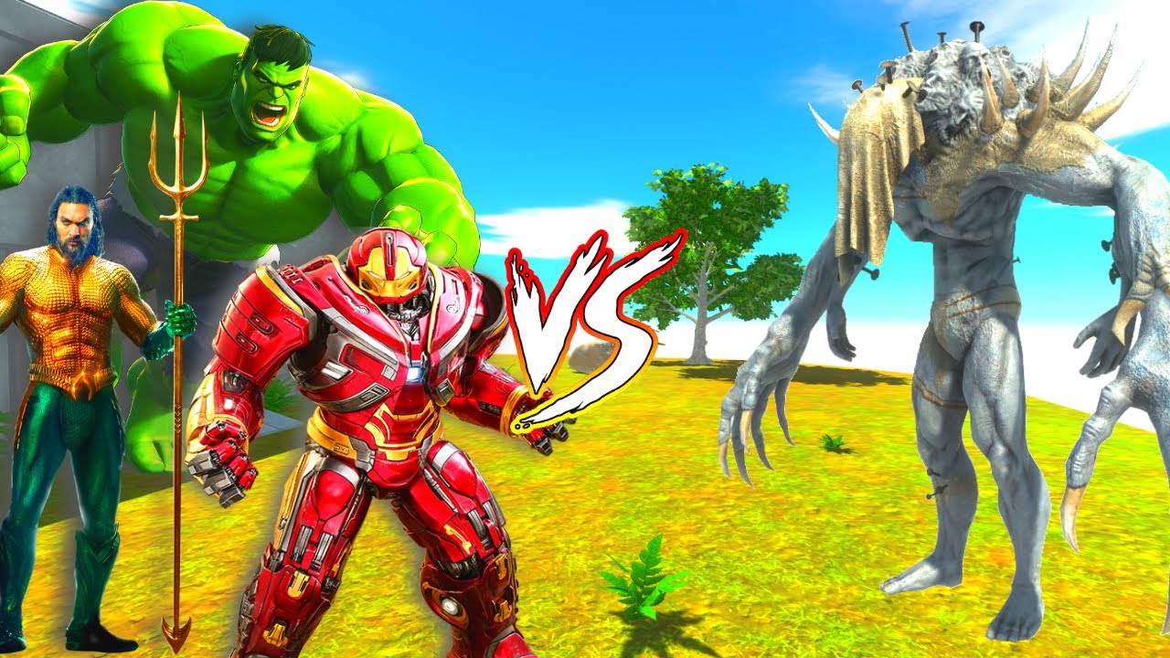 SCOURGE VS SUPER HEROES - ANIMAL REVOLT BATTLE SIMULATOR - YouTube