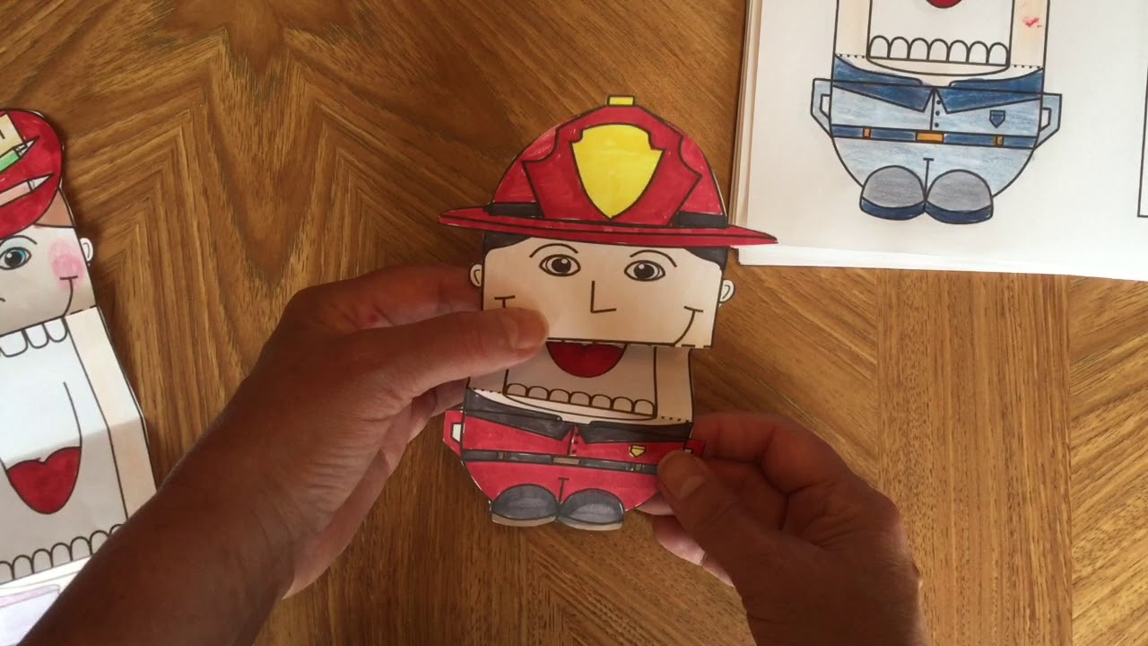 Occupations Hand Puppets by Artsy Crafter - YouTube
