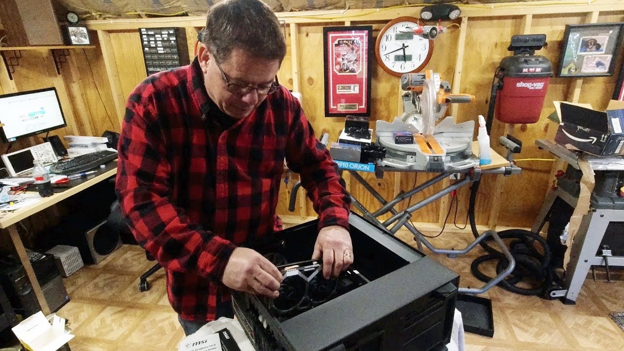 BUILDING MY DAD'S GAMING PC - YouTube