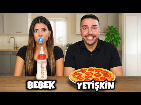 BEBEK vs YETİŞKİN YEMEK YARIŞMASI !?