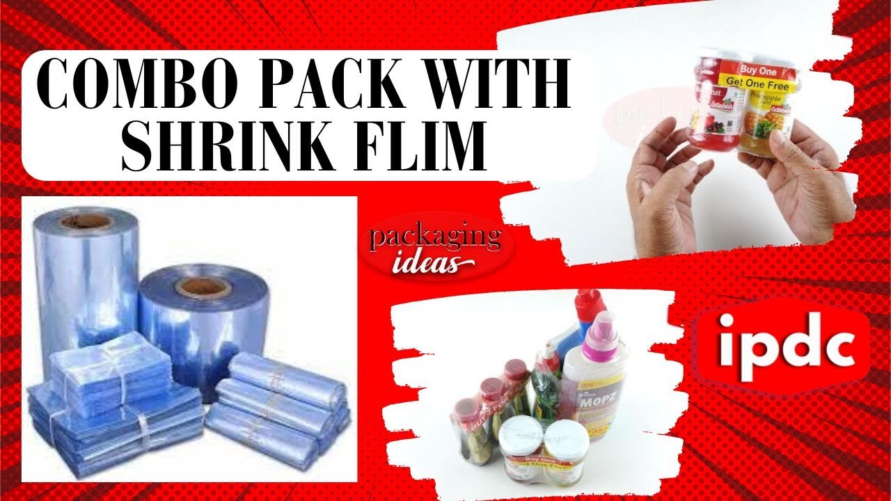 Combo packaging shrink film| Packaging ideas - YouTube