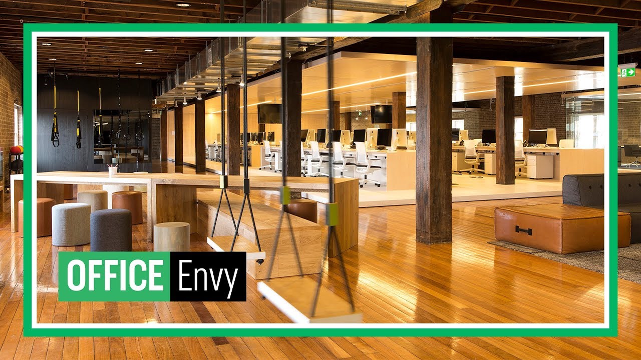 Ansarada's Sydney Office | Office Envy - YouTube
