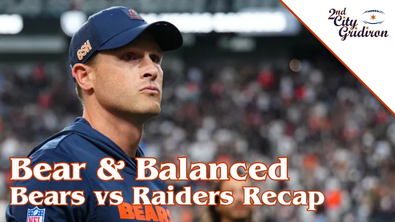 Bear & Balanced: Bears come back and hold on to beat the Raiders - YouTube