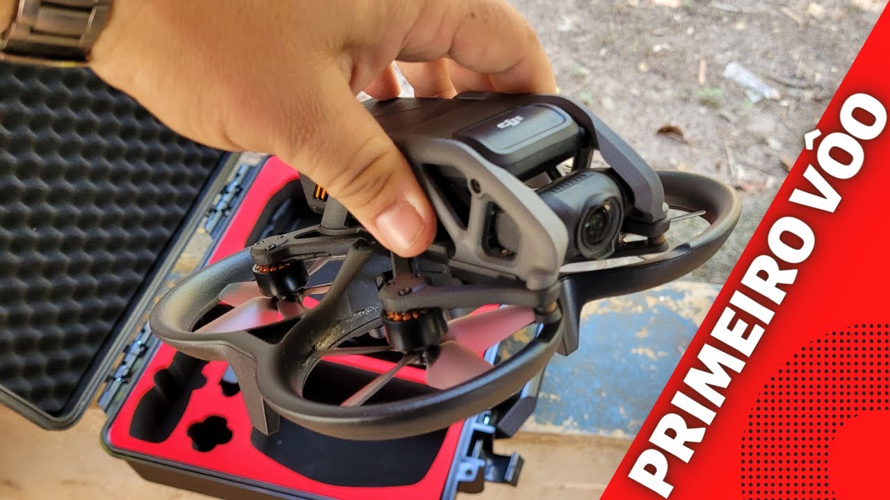 PRIMEIRO VÔO DO DJI AVATA USANDO O MOTION CONTROLER, estreando no FPV ...