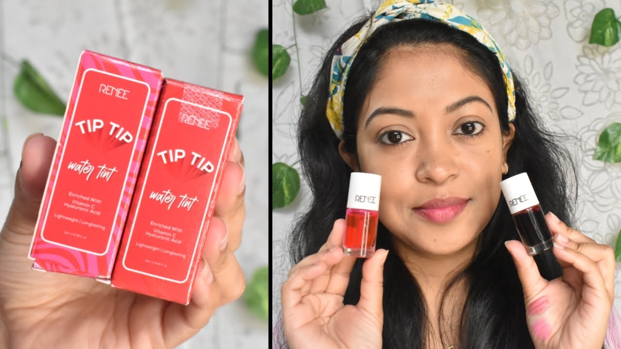 Renee Tip Tip Water Tint Review & Swatches| Renee Water Tint| Renee Lip ...