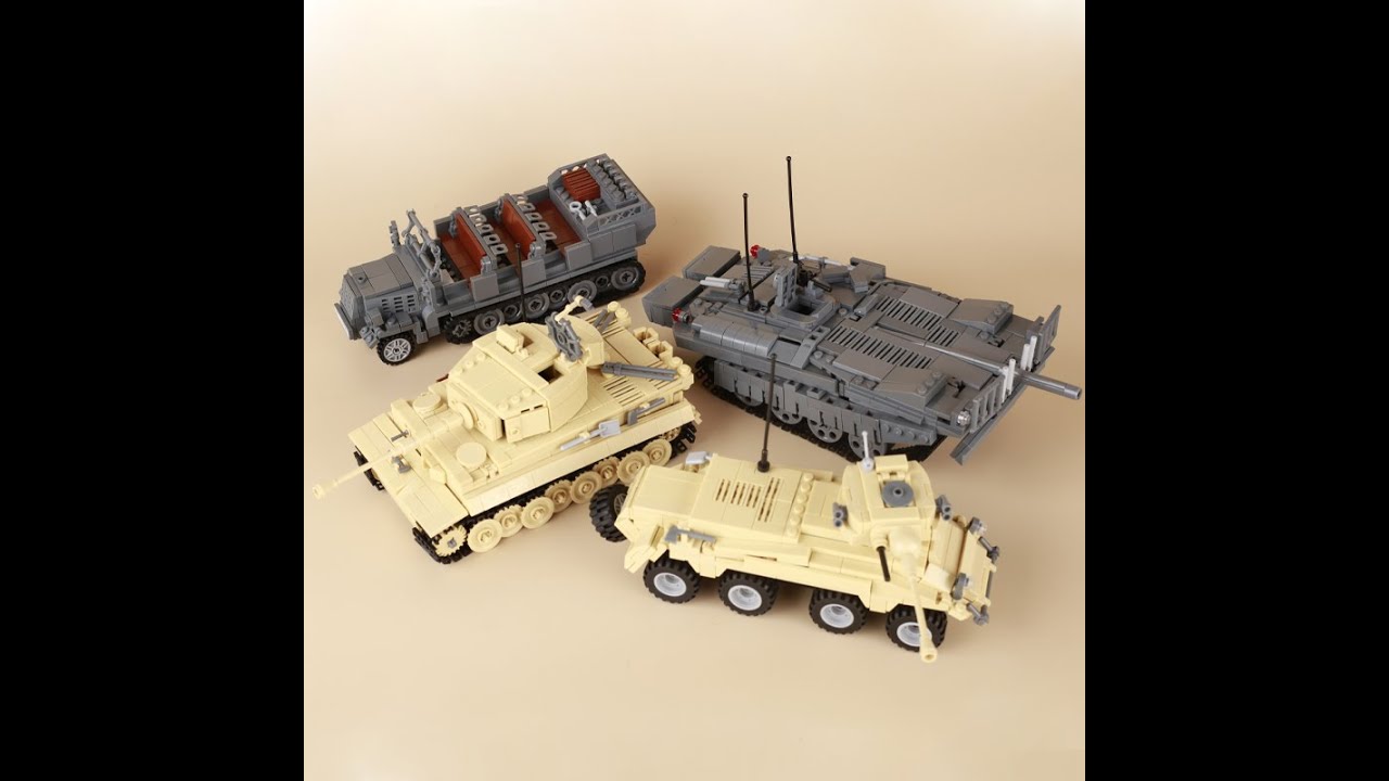 WW2 Military Germany Swedish Vehicles Tanks Compatibale Lego.#lego#tank ...