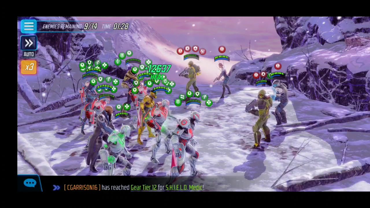 Raid - U7 Tanks - Thech Support Team! - Marvel Strike Force - YouTube