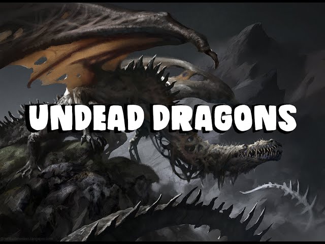 Zombie Dragon 5e Zombie Monsters D&D Beyond
