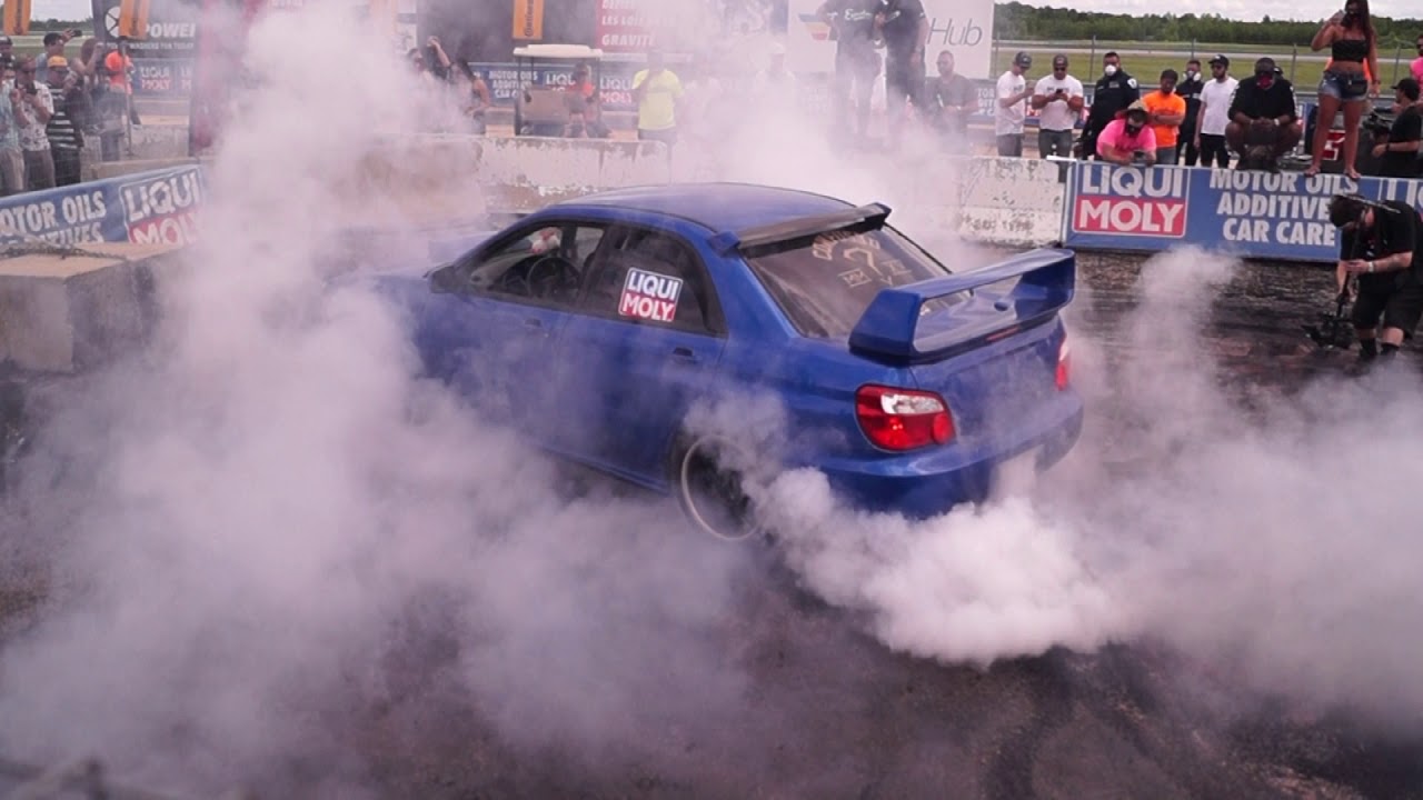 1JZ RWD SWAP SUBARU DONUTS EUROKRACY 2019 - YouTube