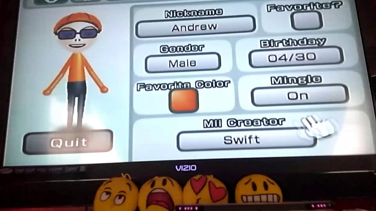 Another CPU Mii Character - Pete - YouTube