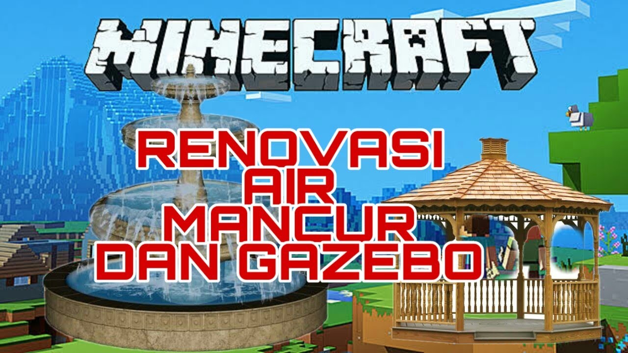 Air mancur dan warkop apa jadinya ya minecraft #2 - YouTube
