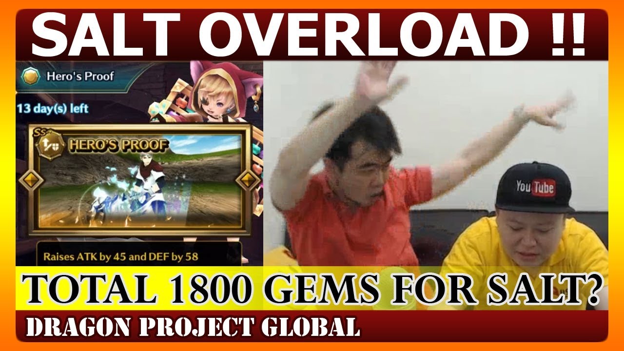 SALT Overload? Total 1800 Gems Spent For New Magi Hero's Proof & Bloody ...