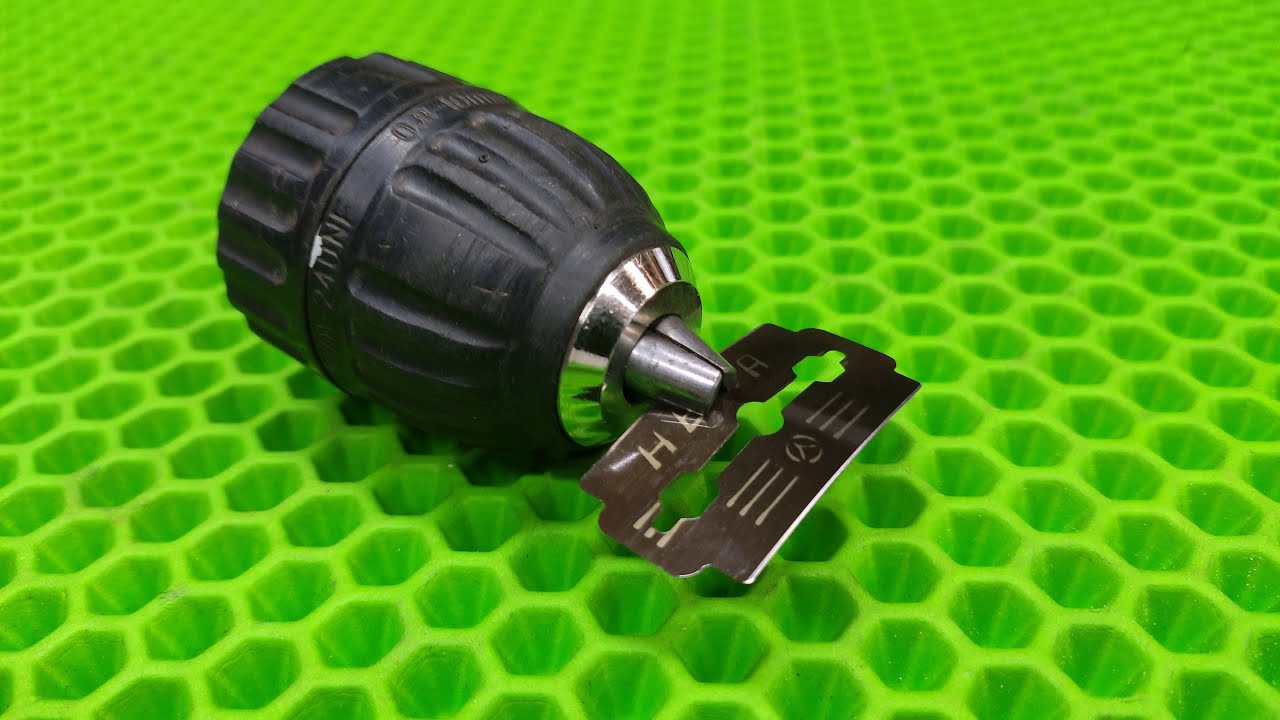 A brilliant idea from a drill chuck, this homemade product will come in ...