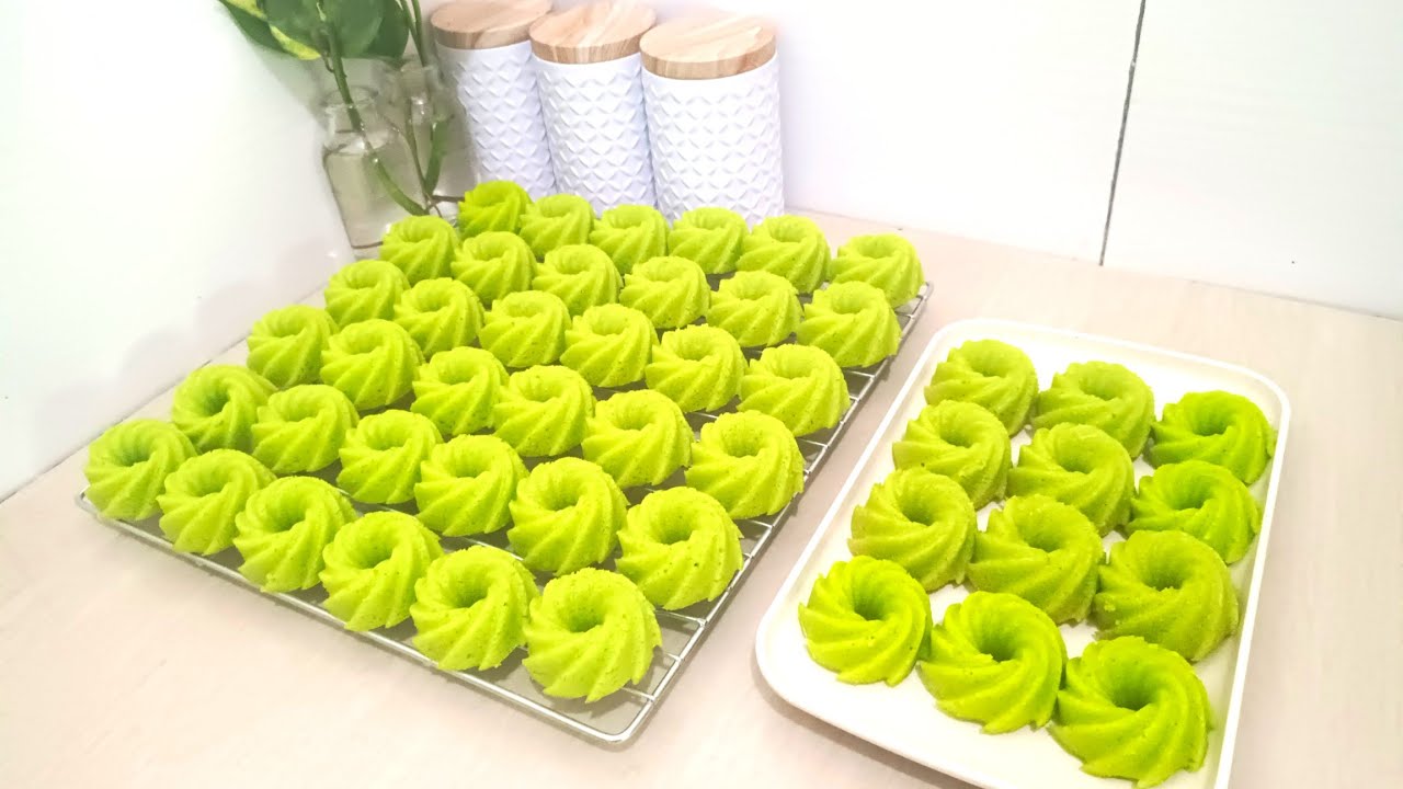 Bolu Pandan Mini | hanya dengan diaduk, mudah banget - YouTube