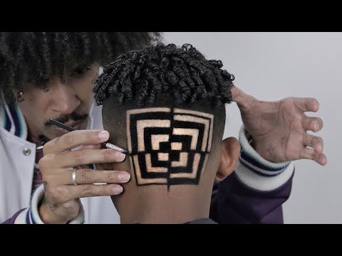 INCRÍVEL ART 3D ️ ️ CRAZY EFFECT IN THE HAIR - YouTube