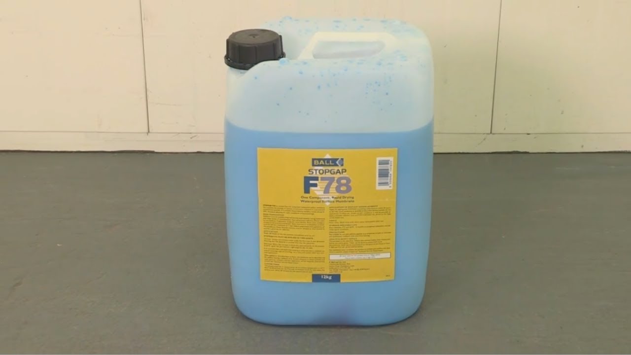 How to mix and apply Stopgap F78 - High Performance Waterproof Surface ...