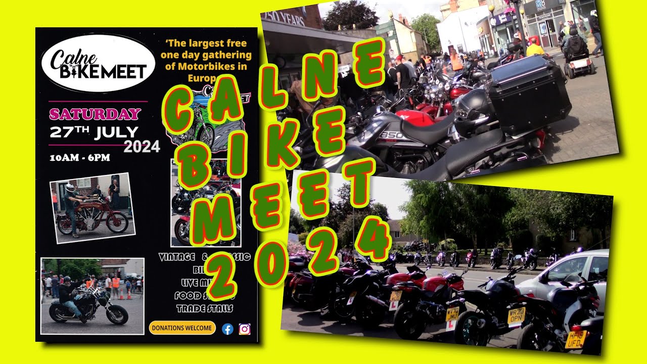 CALNE BIKE MEET 2024 - YouTube